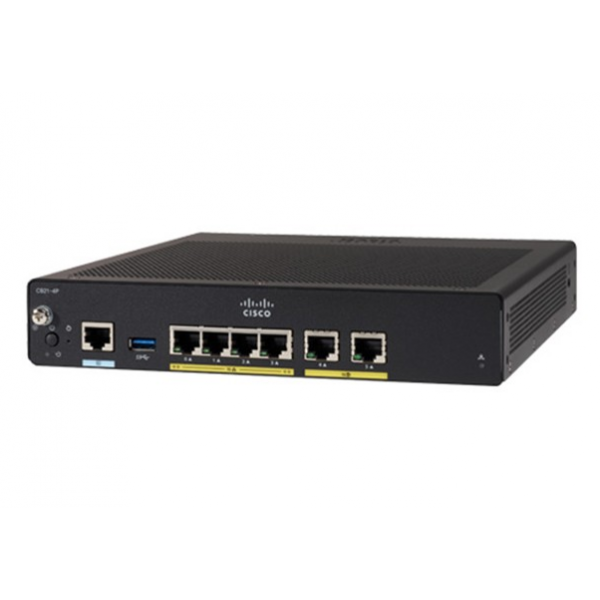 Buy CISCO 927 VDSL2/ADSL2+ OVER POTS AND 1GE/SFP SEC ROUTER C927-4P ...