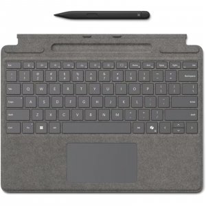 Buy Microsoft Surface Pro Keyboard Platinum With Slim Pen | Skycomp